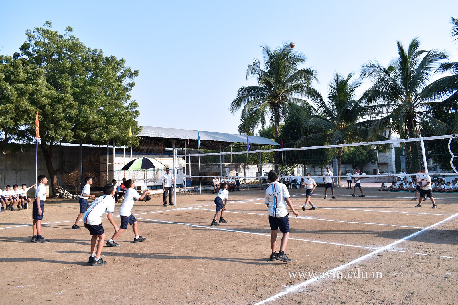 Inter House Volleyball Competition 2017-18 - Atmiya Vidya Mandir